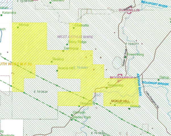 News Story - Application for Exploration Licence » Shire of West Arthur